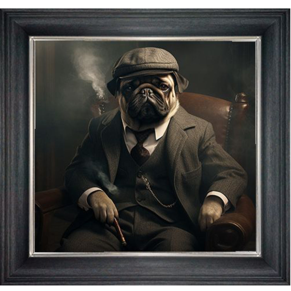 Smoking Country Pug - Hey Baby...Hey You